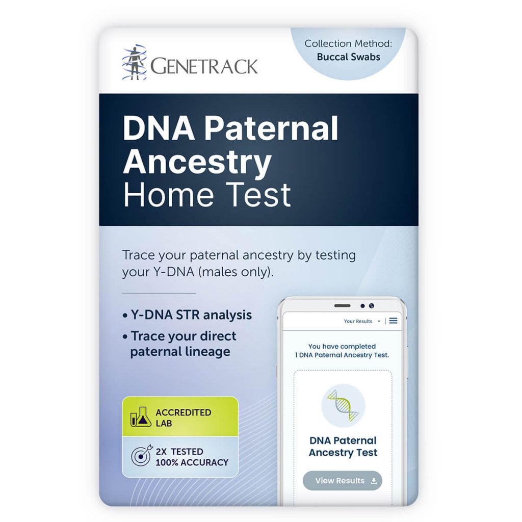 DNA Paternal Ancestry Test | Genetrack New Zealand